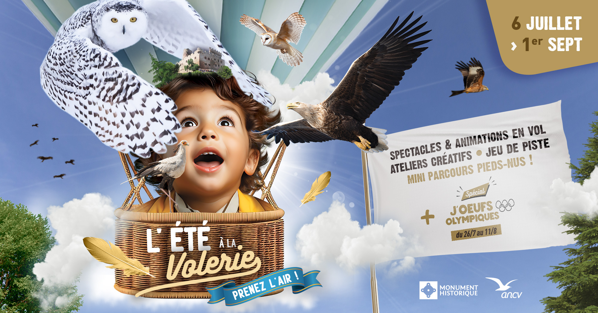 La Volerie des Aigles | Parc animalier Alsace